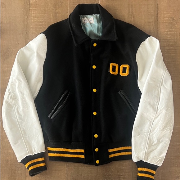 Foster’s Inc. | Jackets & Coats | Vintage High School Varsity Leather ...
